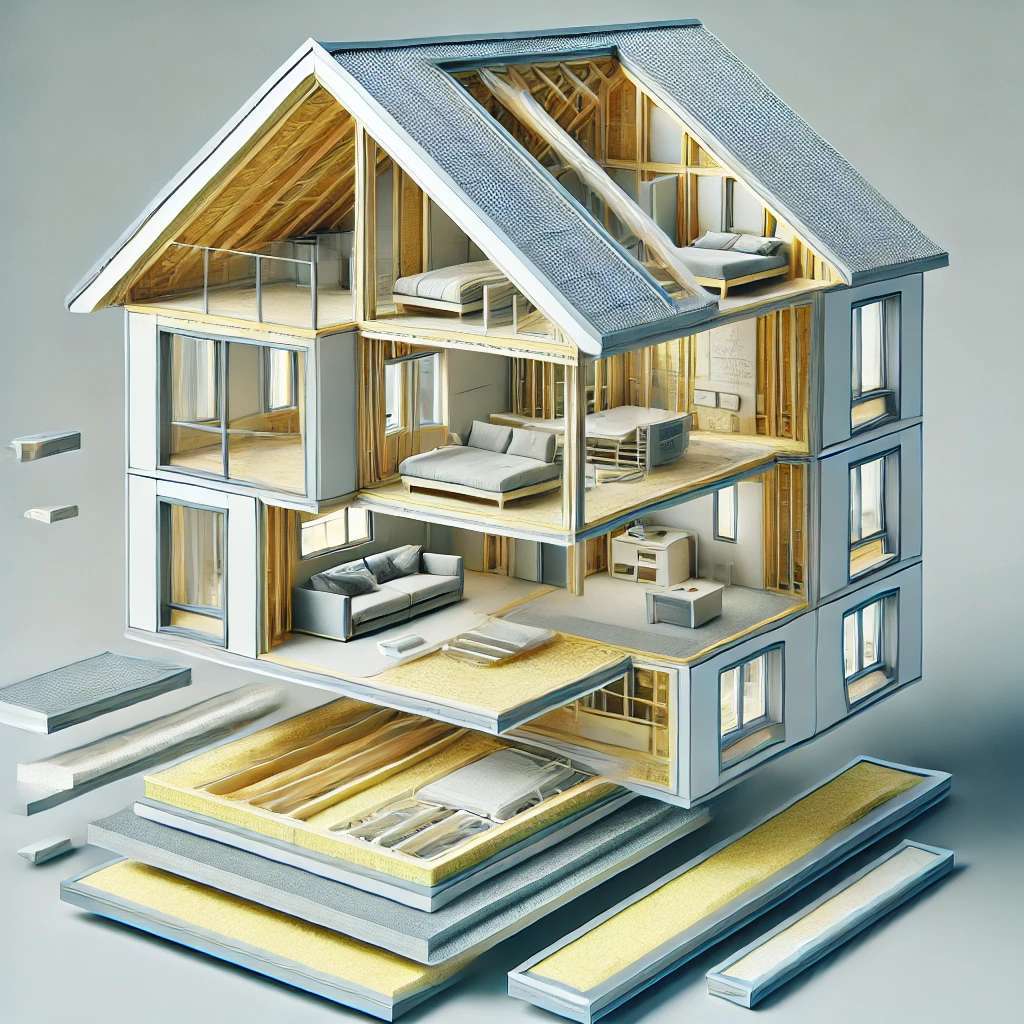 Construcción de casas con Panel SIP | Rapido y eficiente